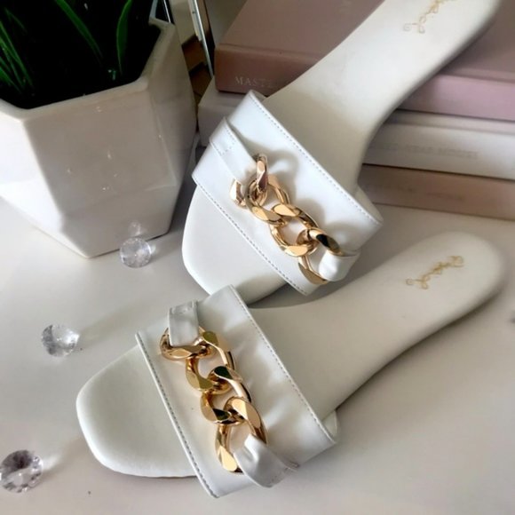 qup | Shoes | Chain Strap Sandals | Poshmark